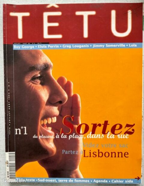 Le magazine Têtu - Roman Herdé
