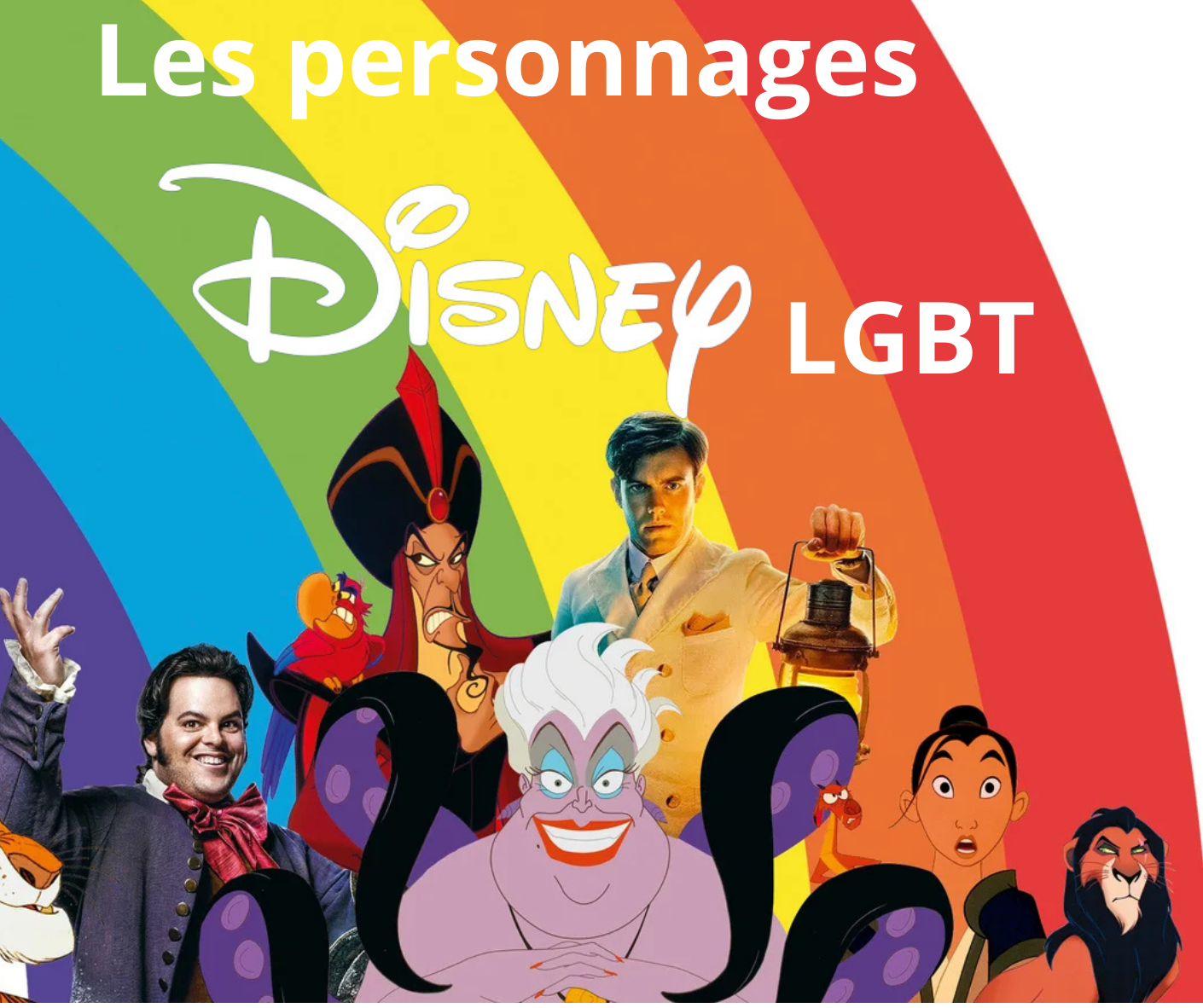 Les Personnages Disney LGBT - Roman Herdé